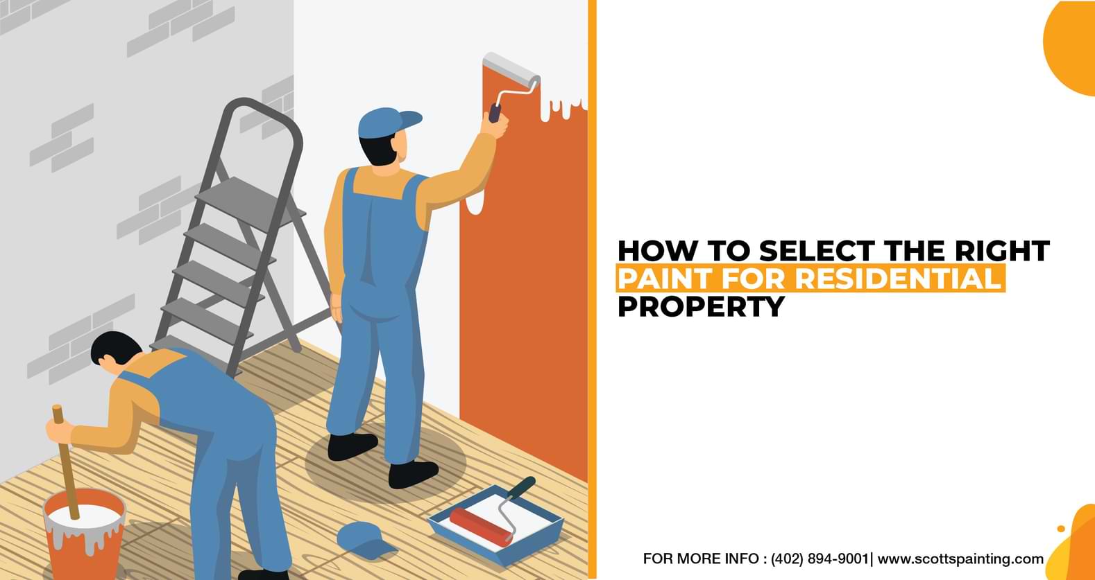 How to Select the Right Paint for Residential Property