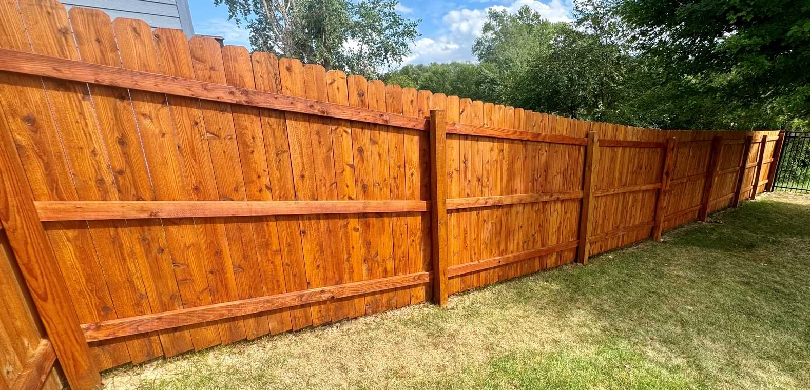 Wood Fence Staining Omaha